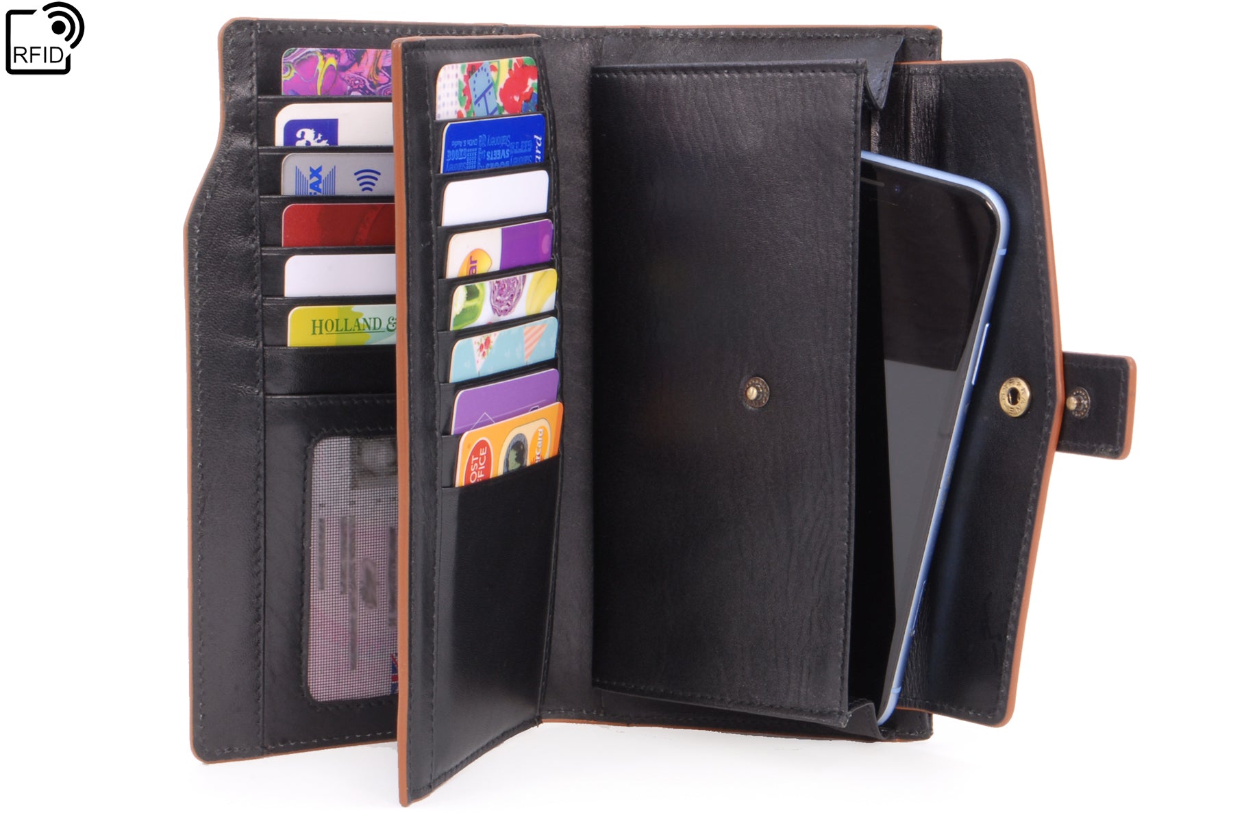 Women's Leather RFID Purses & Wallets | The Real Handbag Shop