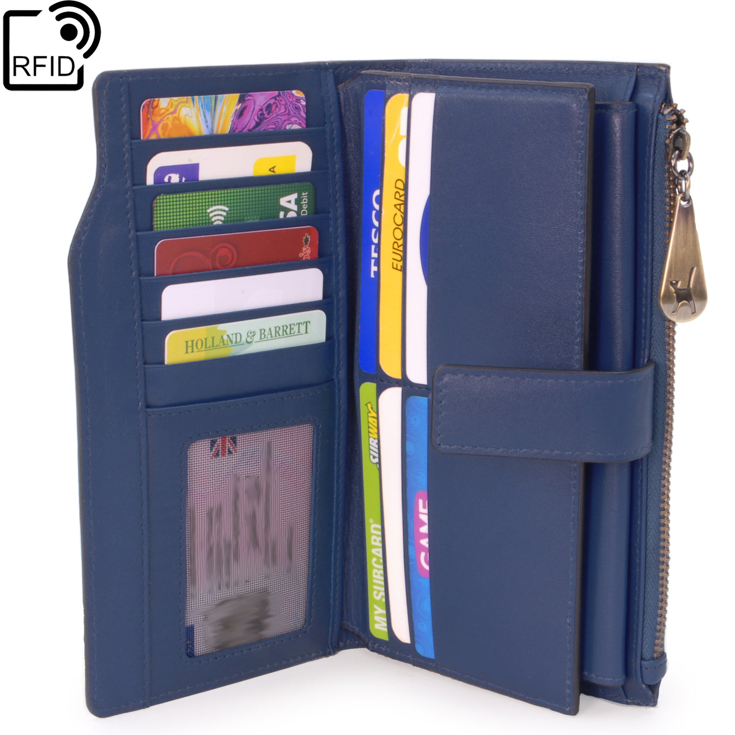 Women's Leather RFID Purses & Wallets | The Real Handbag Shop