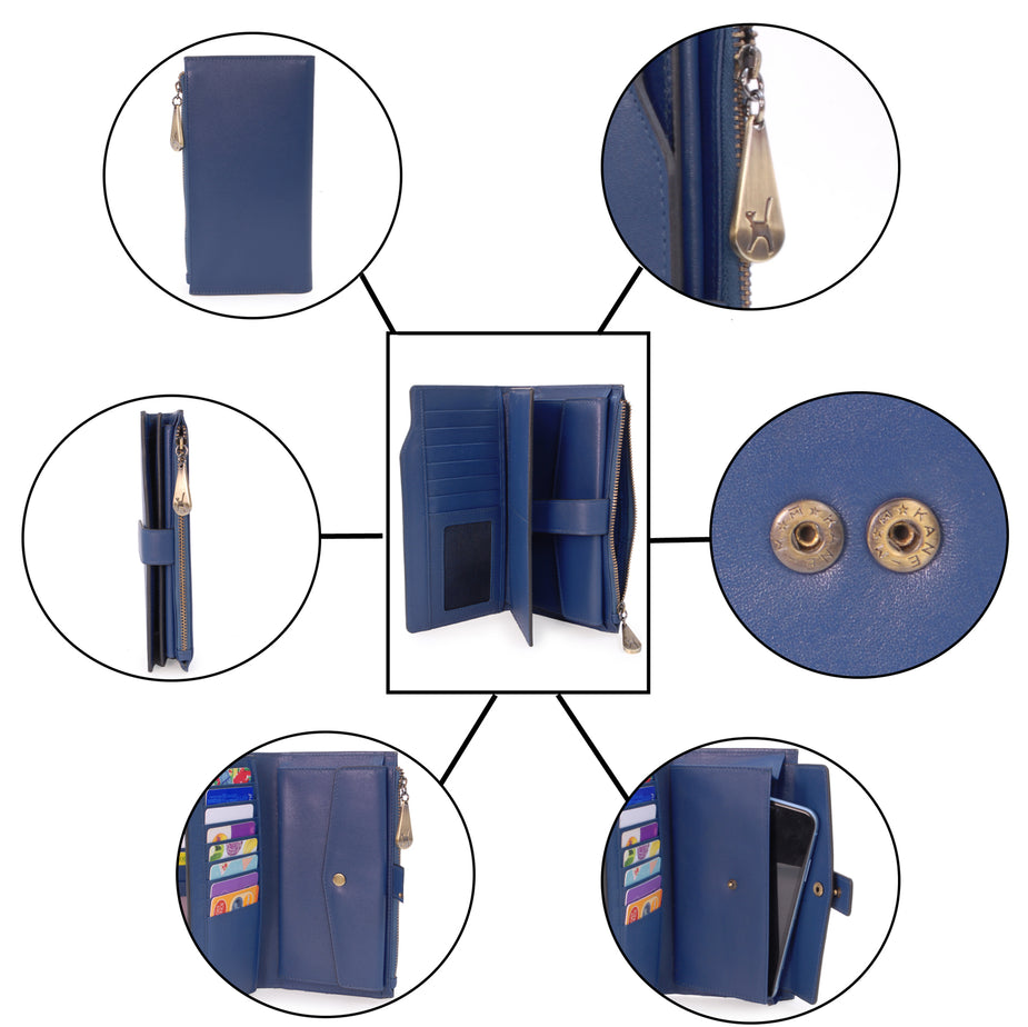 Women's Leather RFID Purses & Wallets | The Real Handbag Shop