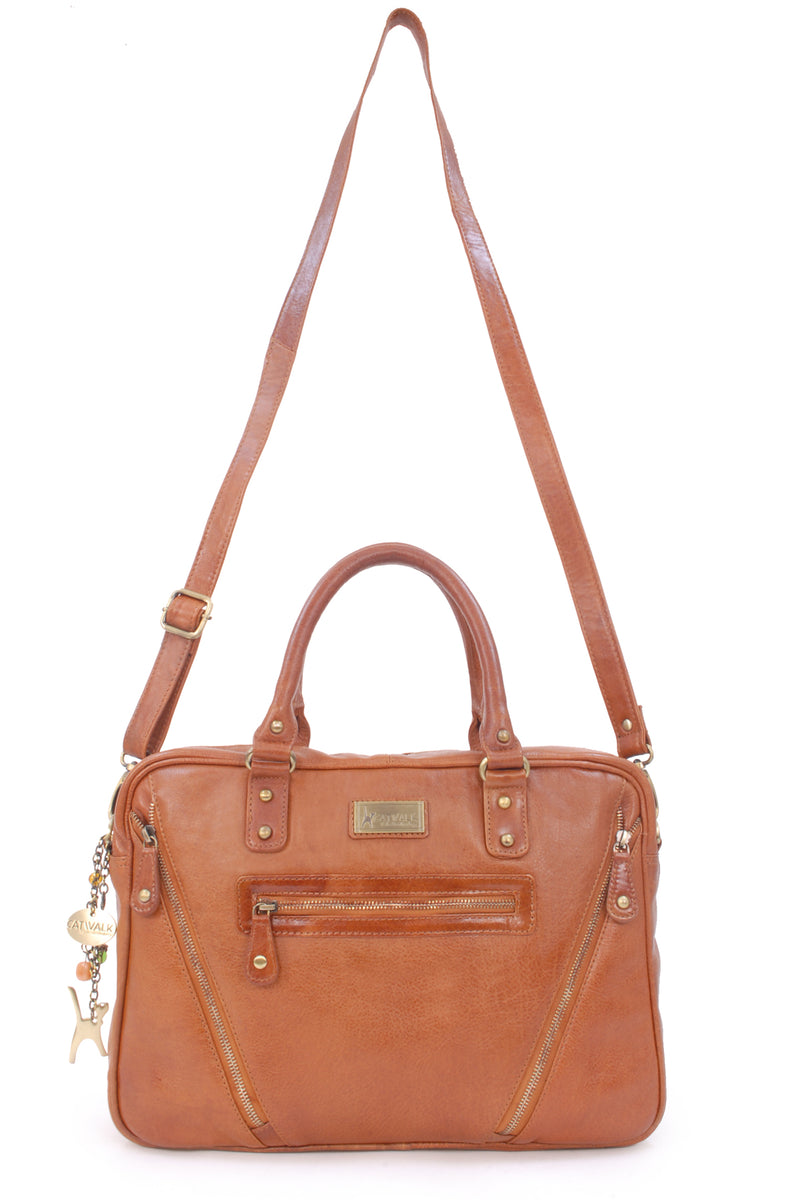 CATWALK COLLECTION HANDBAGS - Women's Leather Tote Shoulder Bag - Ladi ...